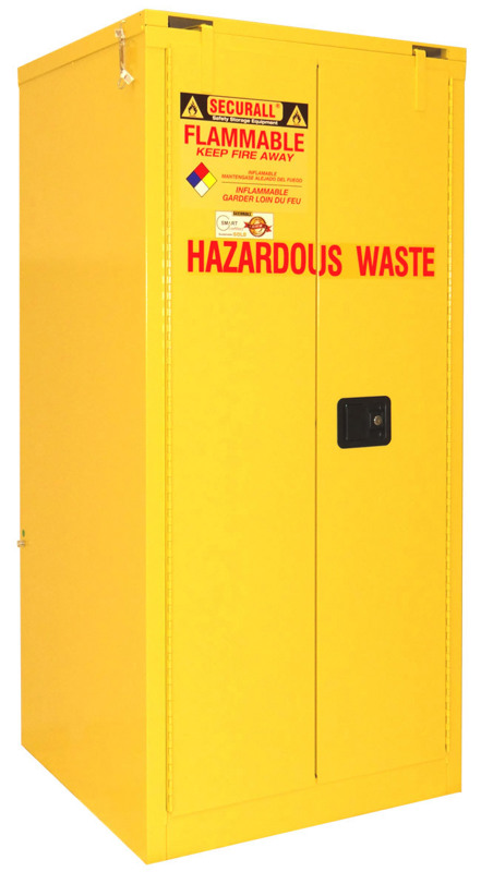 W3040 - 60 Gallon Hazardous Waste Storage | Self-Close Self-Latch Safe ...