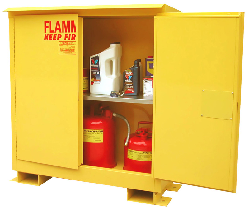 A130WP1 - 30 Gallon Outdoor Flammable Storage Cabinet | Self-Latch ...