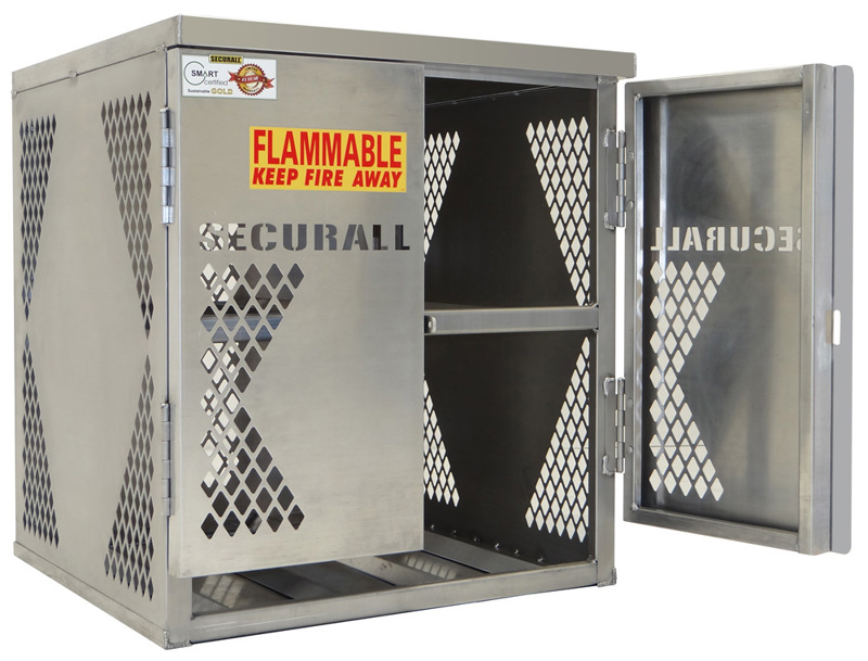 4-LP CYLINDER/TANK STORAGE CABINET | Securall