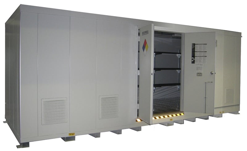 AG3800 - Chemical Storage Building | Pesticide Storage Building | IBC ...