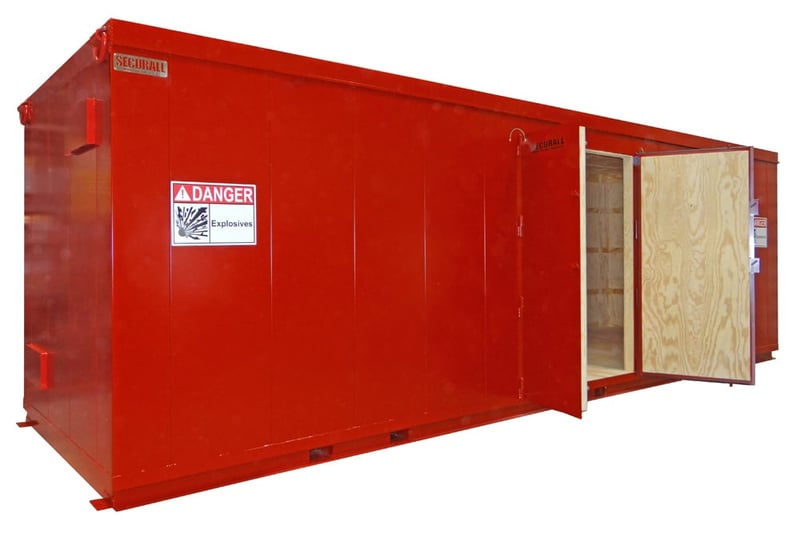 M4800T2O-FR2 - Type 2 Fire Rated Explosive Storage Magazine | Securall